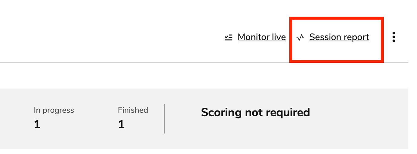 How can I view session reports?