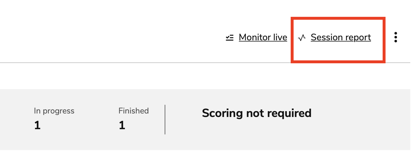 How can I view session reports?